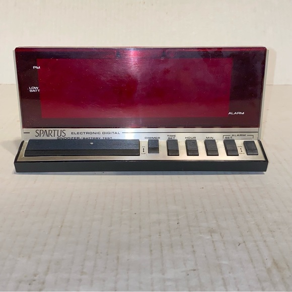 Spartus | Other | Vintage Retro Spartus Electronic Digital Large ...